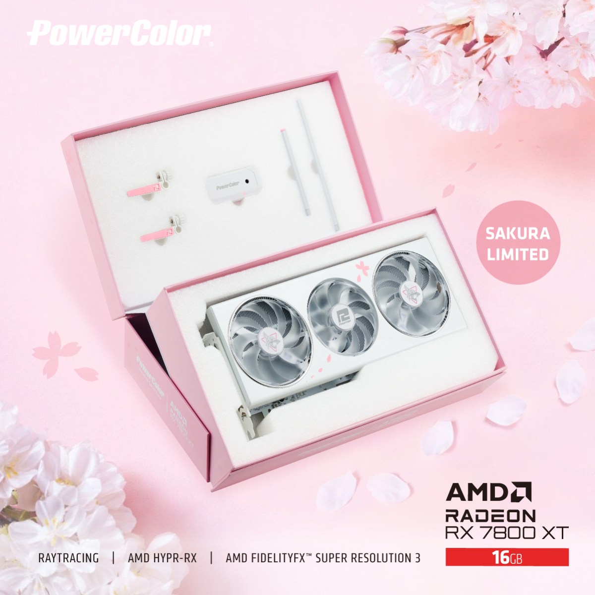 PowerColor Unveils Hellhound RX 7800 XT Sakura Edition – RKiologist