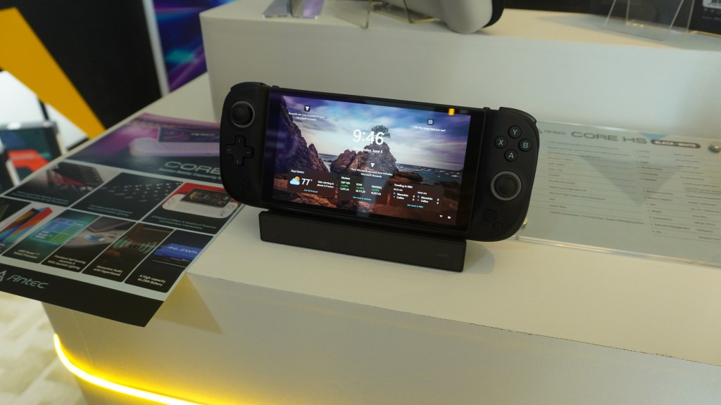 Antec CORE HS (Handheld Windows 11 PC) showcased during Computex 2024 ...