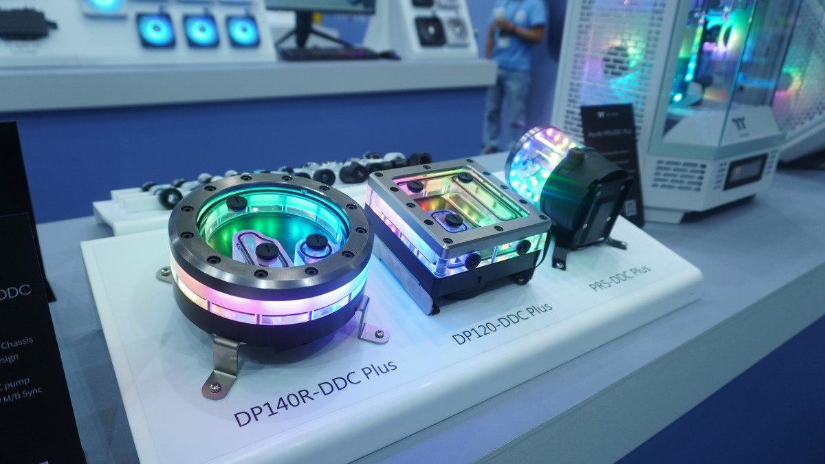 Thermaltake unveiling new Pump-Reservoir Combo during Computex 2024 ...